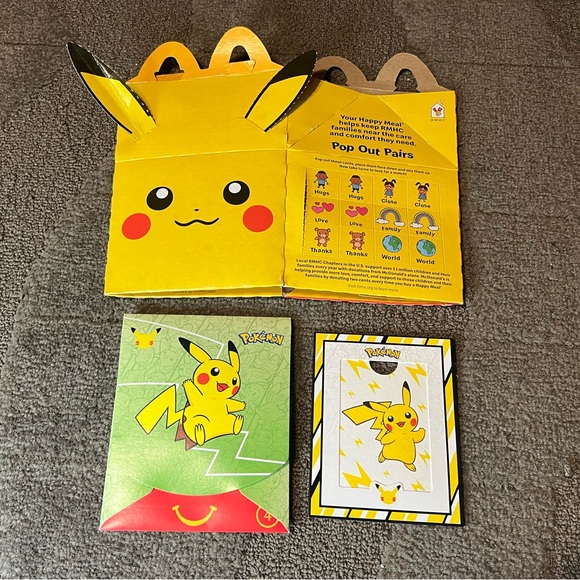 Pokemon | Other | 6 For Pokemon Pikachu 25th Anniversary Mcdonalds ...
